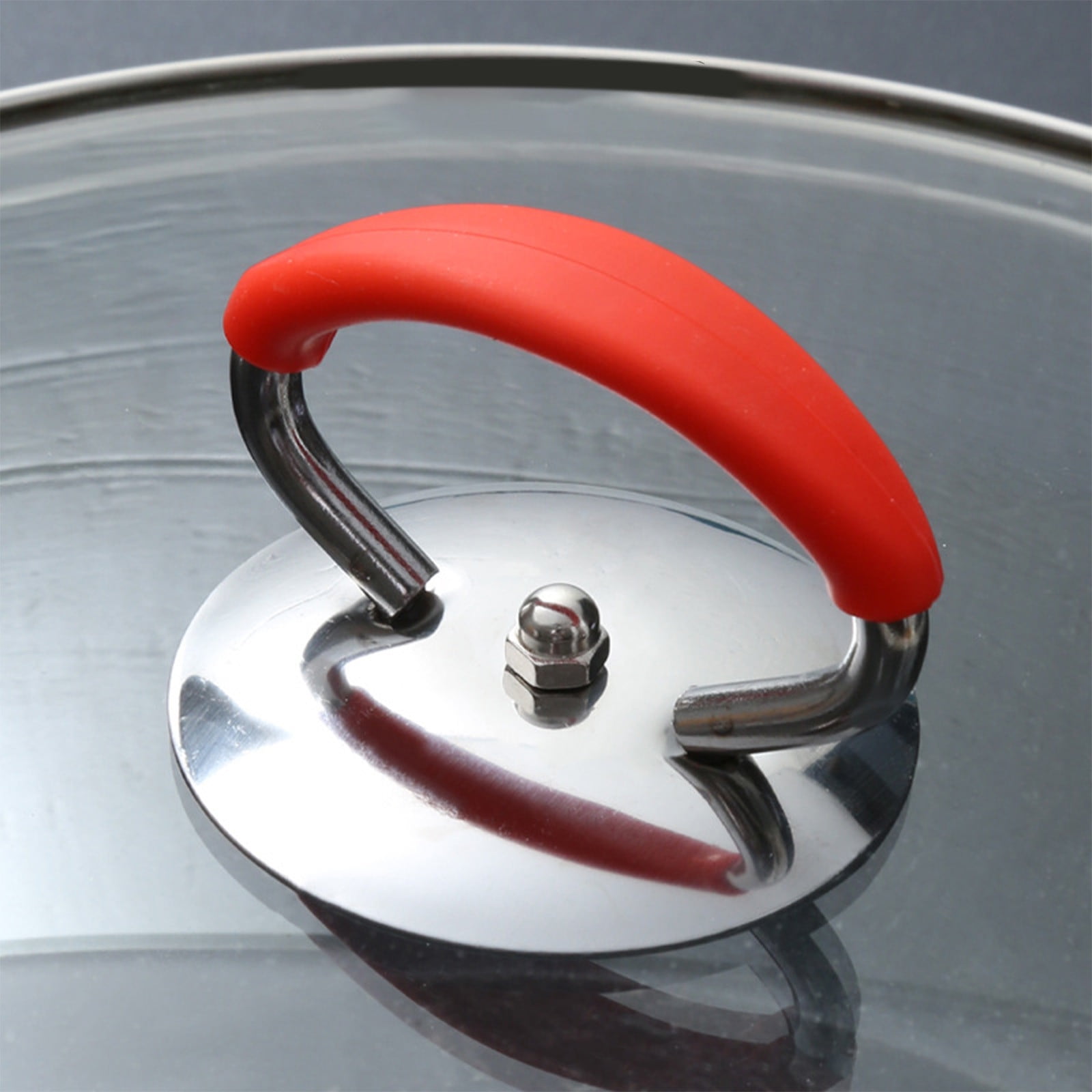 Universal Lid Handle Heat-Resistant Pot Knob for Frying Pans Easy to ...
