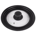 Universal Lid for Pots,Pans and Skillets - Tempered Glass with Heat ...