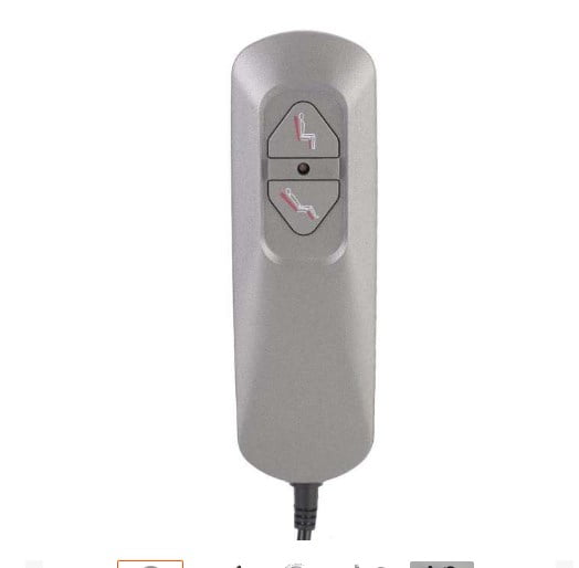 Universal Lift Chair Hand Control Switch 2 Button Remote Hand ...