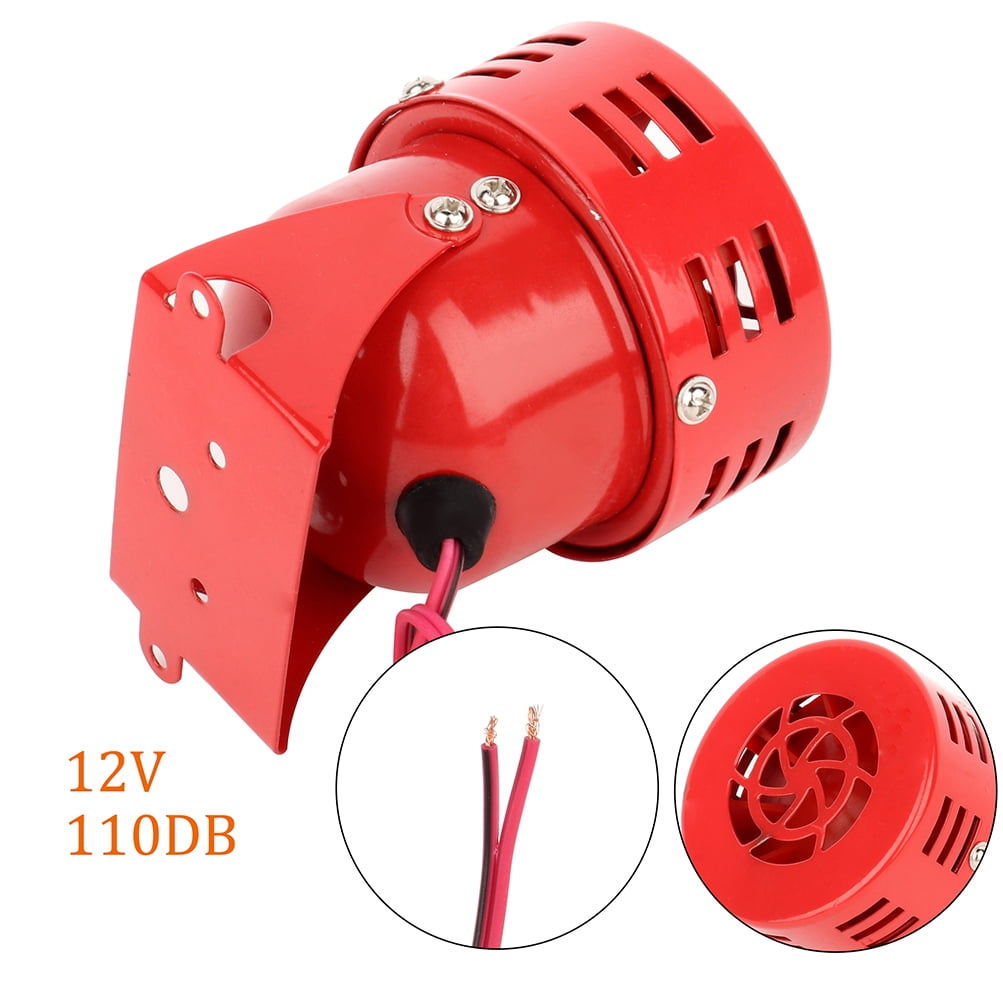 Universal Loud Motor-Driven Horn Air Siren Horn Alarm for Car Truck ...