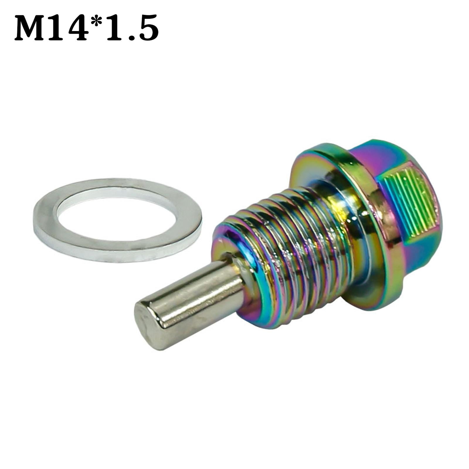 Universal M14x1.5 Car Engine Magnetic Oil Drain Plug Bolt Nut Sump ...