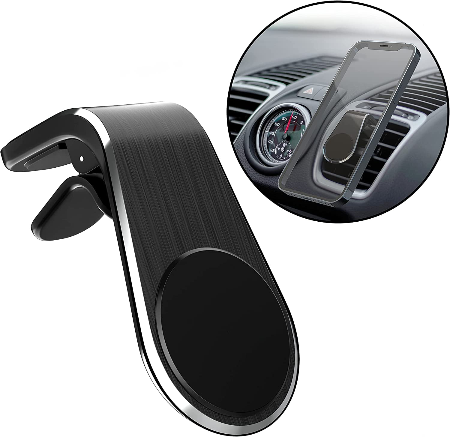 Universal Magnetic Air Vent Car Cell Phone Holder Cellphone Dashboard ...