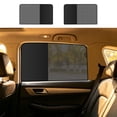 Universal Magnetic Car Sun Shade Cover Mesh Side Window Sunshield Built ...
