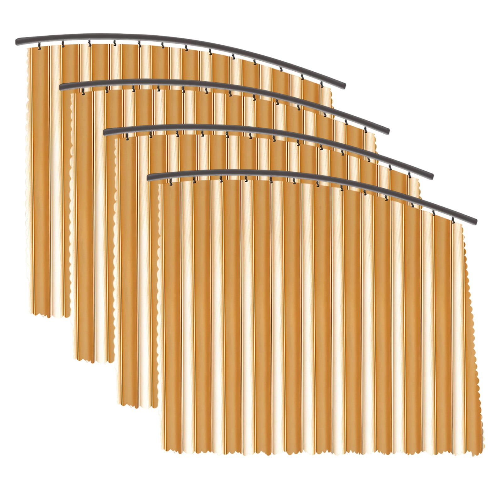 Universal Car Window Shades - Set of 4 Black Privacy Sunshades for Side ...