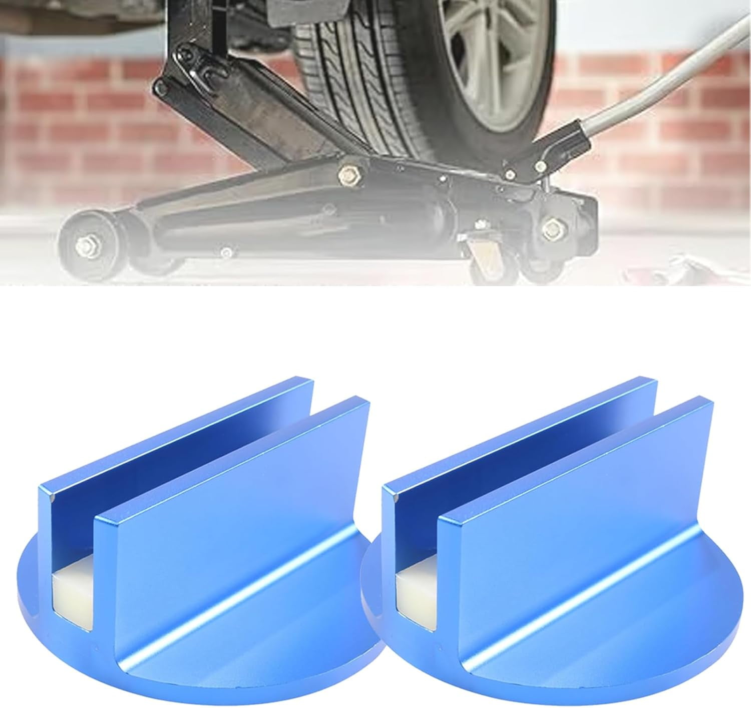 Universal Magnetic, Frame Rail Protector, Jack Pad Slotted - Universal ...