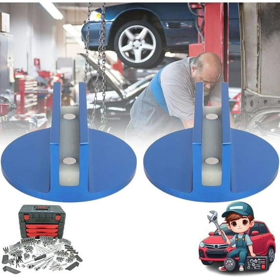 Universal Magnetic Frame Rail Protector, Pinch Weld Jack Adapter ...