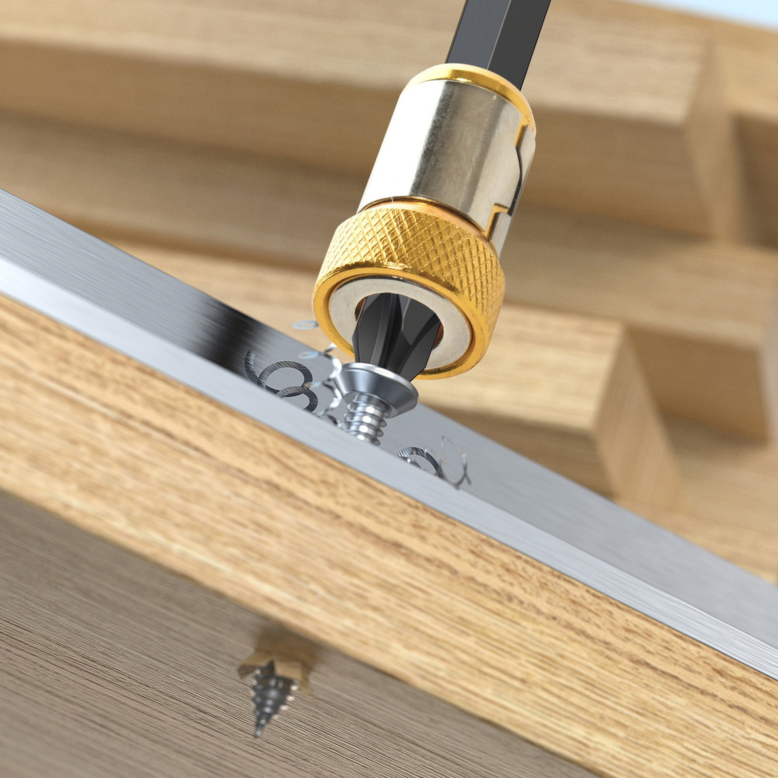 Universal Magnetic Screw Ring Bit Metal Mini Bit Magnetizer Ring Metal ...