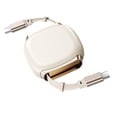 Universal Magnetic Stretchable Charging Cable Wire 240W Fast Charge USB ...