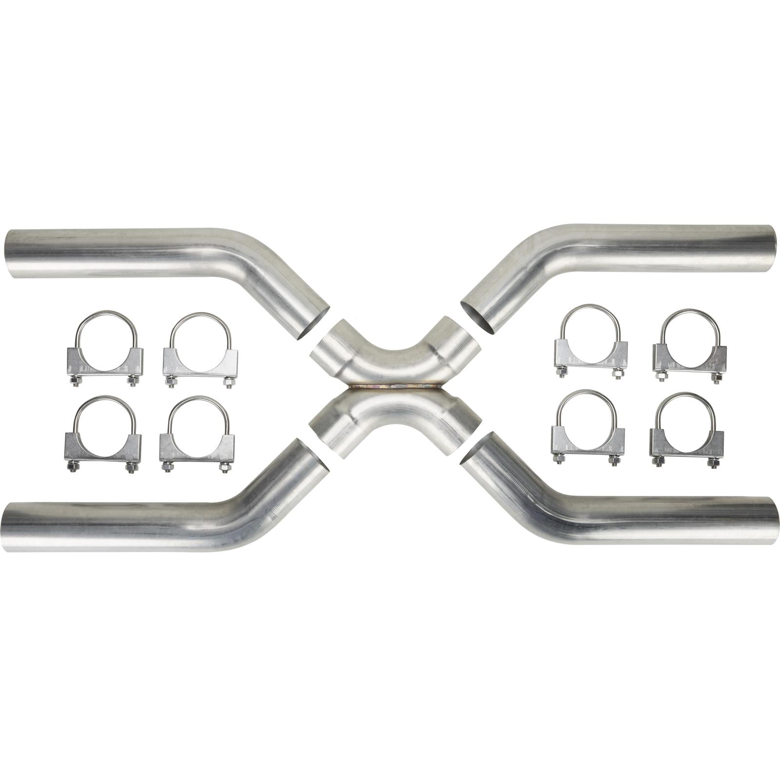 Universal Mandrel X-Pipe Balance Tube Kit, 3-inch, Stainless - Walmart.com
