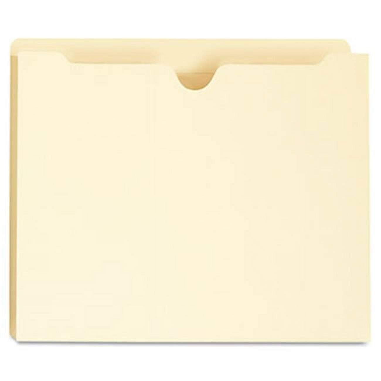 Universal Manila File Jackets with Reinforced Tabs- Letter - 1 Inch ...
