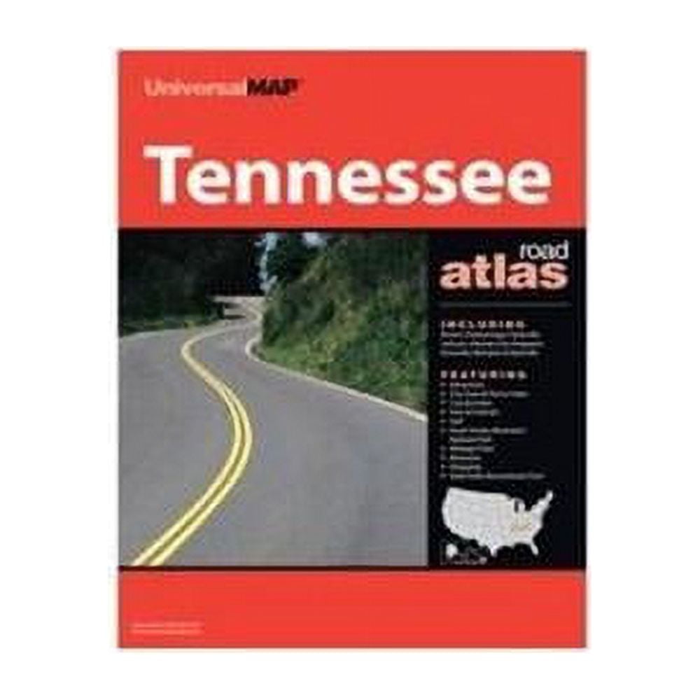 Universal Map 762556838 Texas Road Atlas - Walmart.com