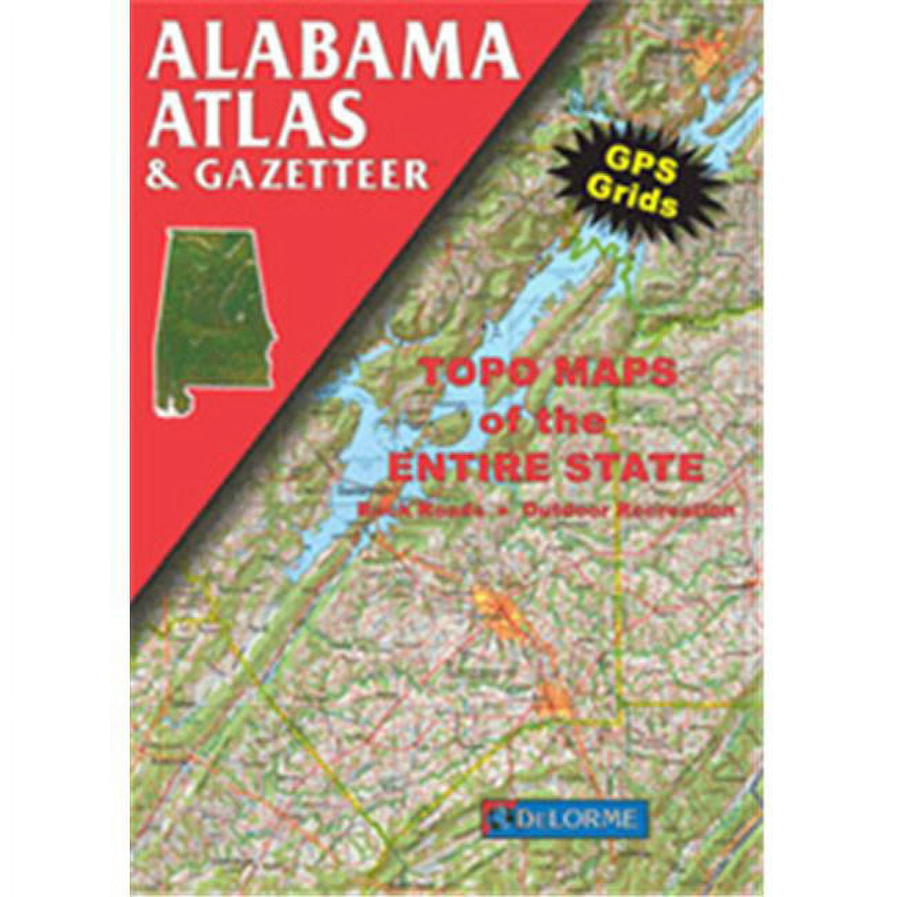 Universal Map Alabama Atlas & Gazetteer - Walmart.com