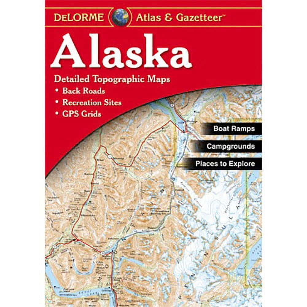 Universal Map Alaska Atlas/Gazetteer - Walmart.com