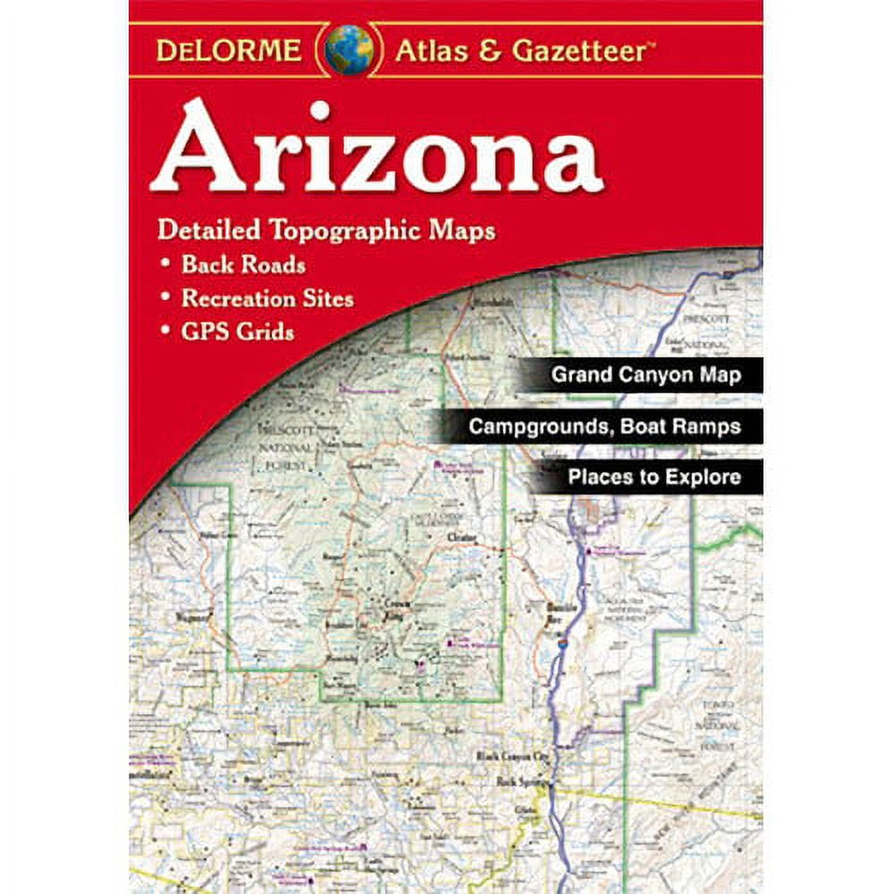 Universal Map Arizona Atlas & Gazetteer - Walmart.com
