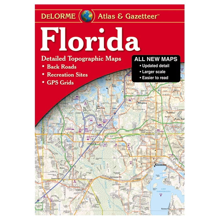 Universal Map Florida Atlas & Gazetteer - Walmart.com