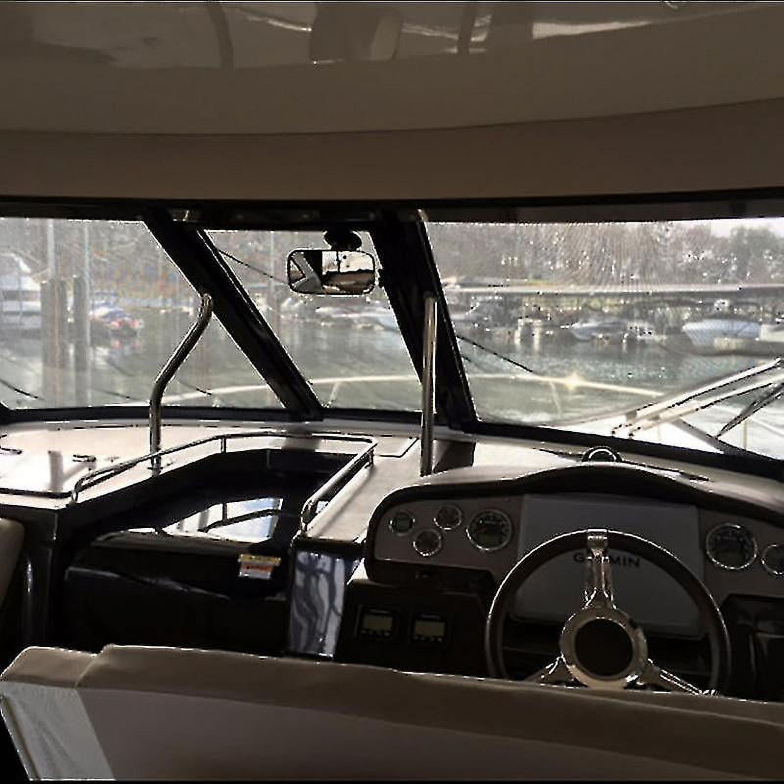 Universal Marine Rear View Mirror, For Ski Boats Pontoon Boat ...