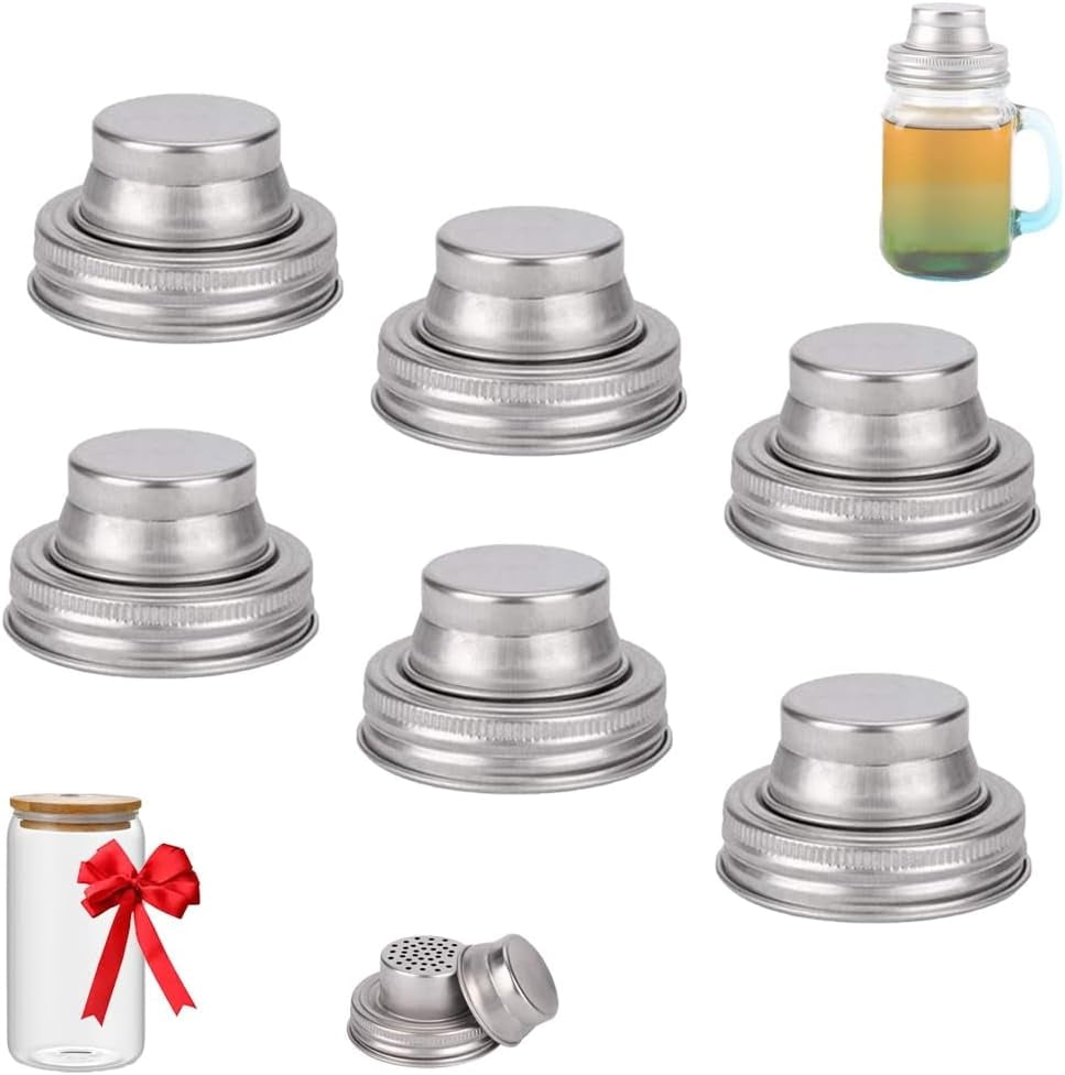Universal Mason Jar Shaker Lids, Mason Jar Shaker Lids for Spices ...