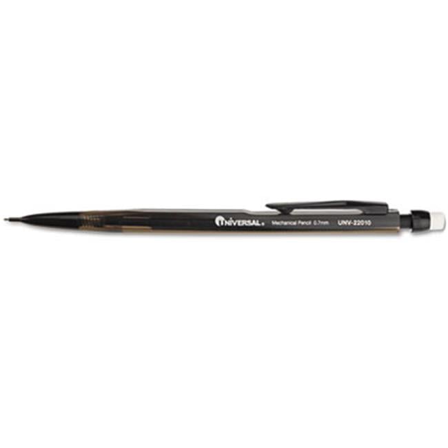 Universal Mechanical Pencil- 0.7 mm- Smoke Barrel- 12-Pack - Walmart.com