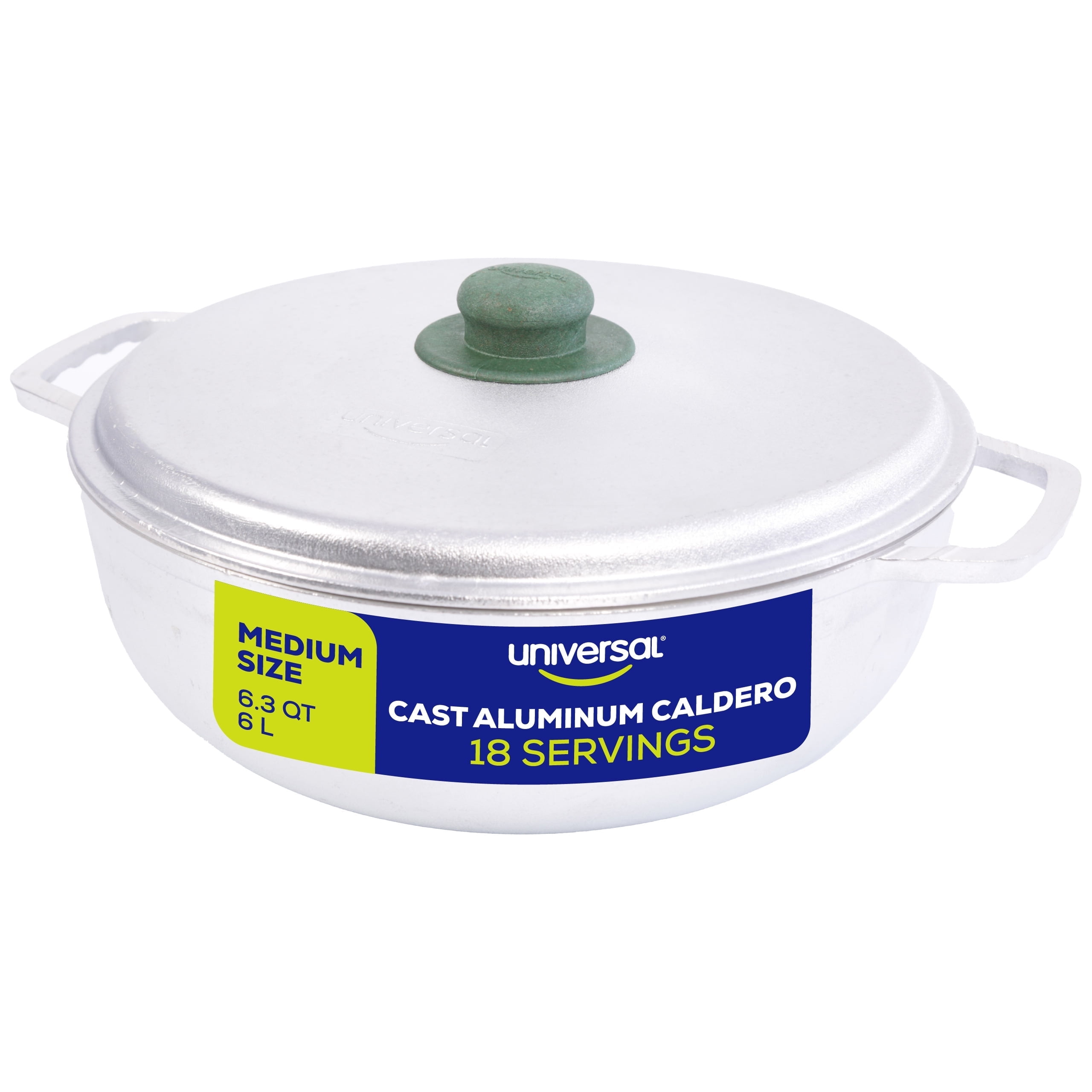 Universal (Medium Size) Caldero 18 Cups - 6.3 QT / 6 L, Stainless ...