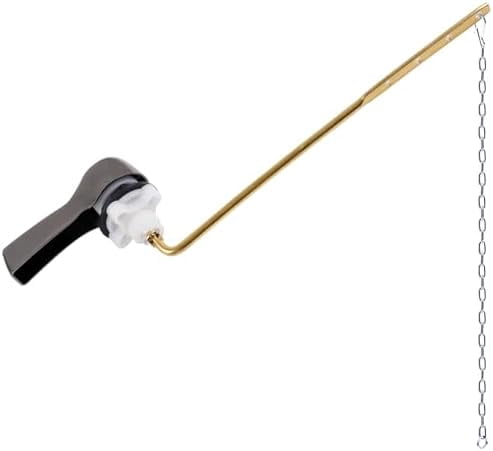Universal Metal Front Mount Toilet Handle Replacement Kit, Brass Toilet ...