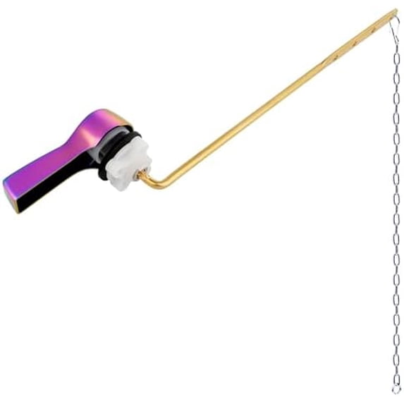 Universal Metal Front Mount Toilet Handle Replacement Kit, Brass Toilet ...