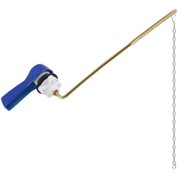 Universal Metal Front Mount Toilet Handle Replacement Kit, Brass Toilet ...