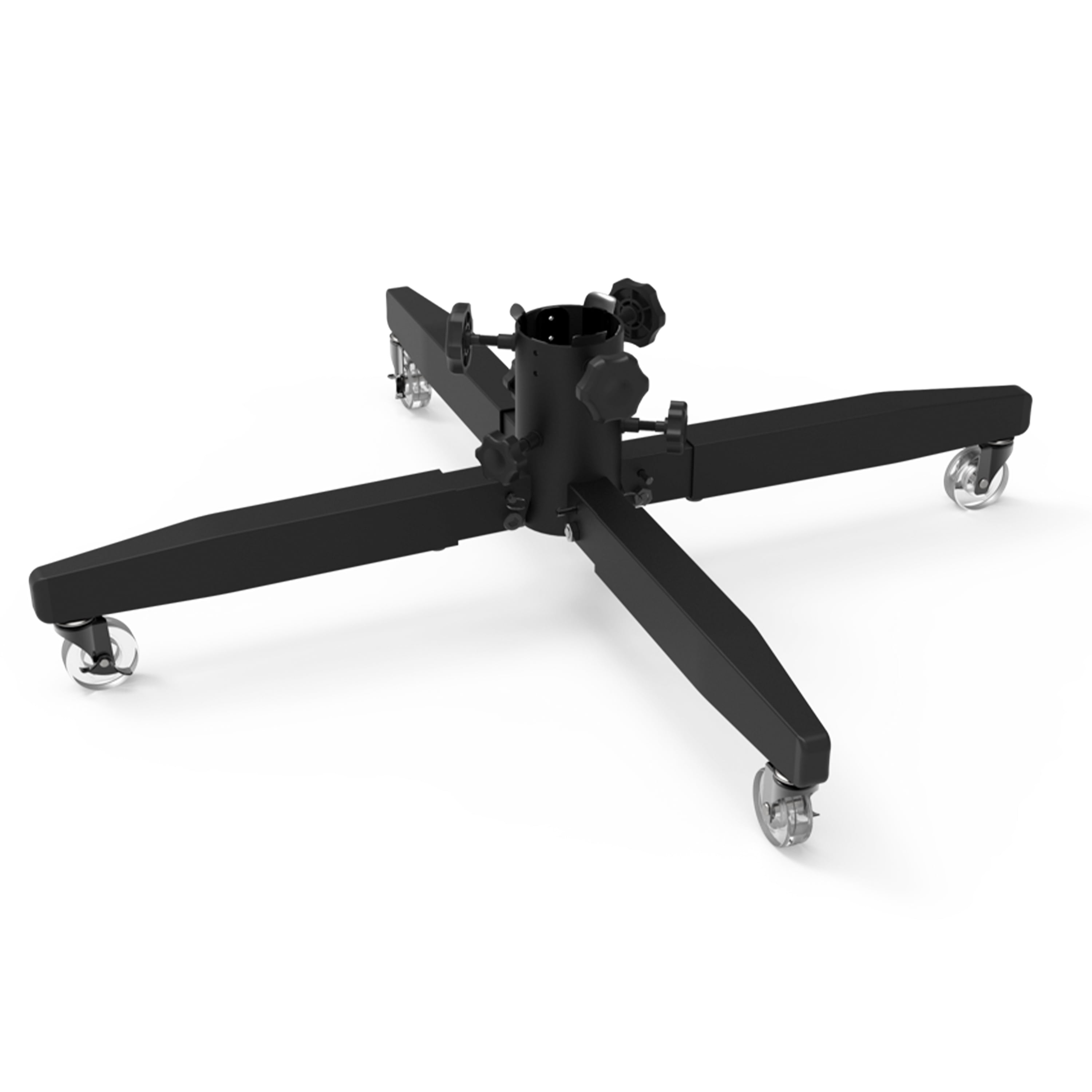 Universal Metal Rolling Artificial Christmas Tree Stand for Trees up to ...