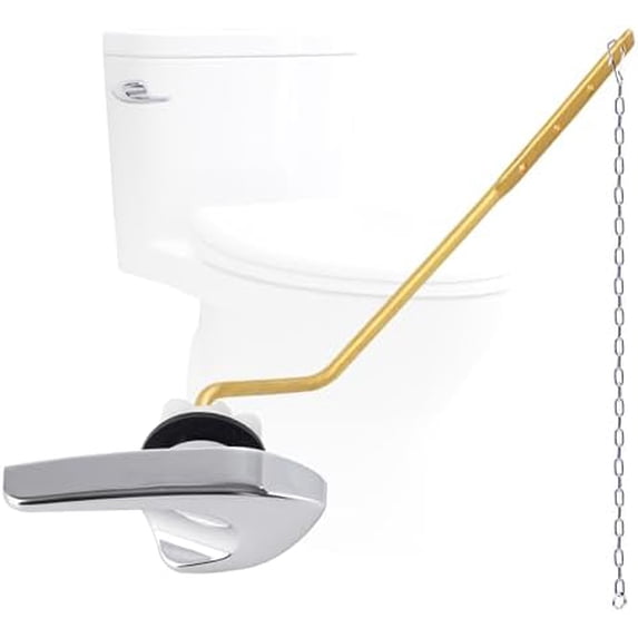 Universal Metal Side Mount Toilet Handle Replacement Kit Compatible ...