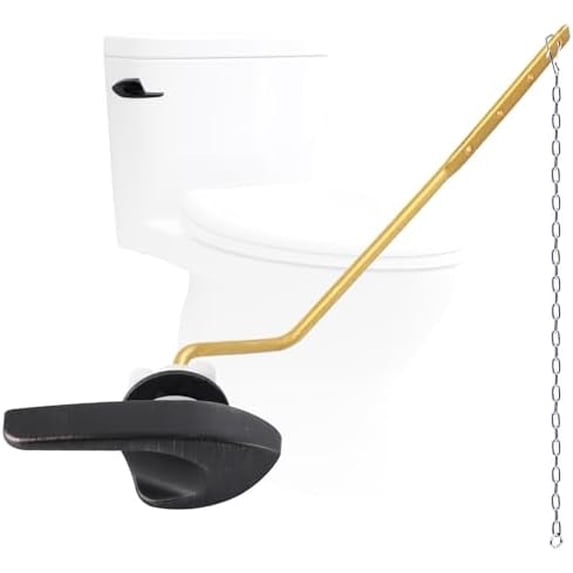 Universal Metal Side Mount Toilet Handle Replacement Kit Compatible ...