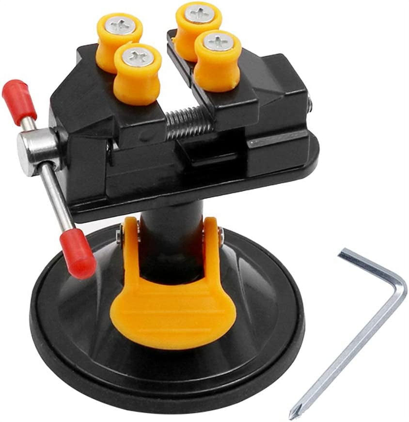 Vice Grip QWORK Mini Table Suction Vise For DIY Repairs, High Armenia ...