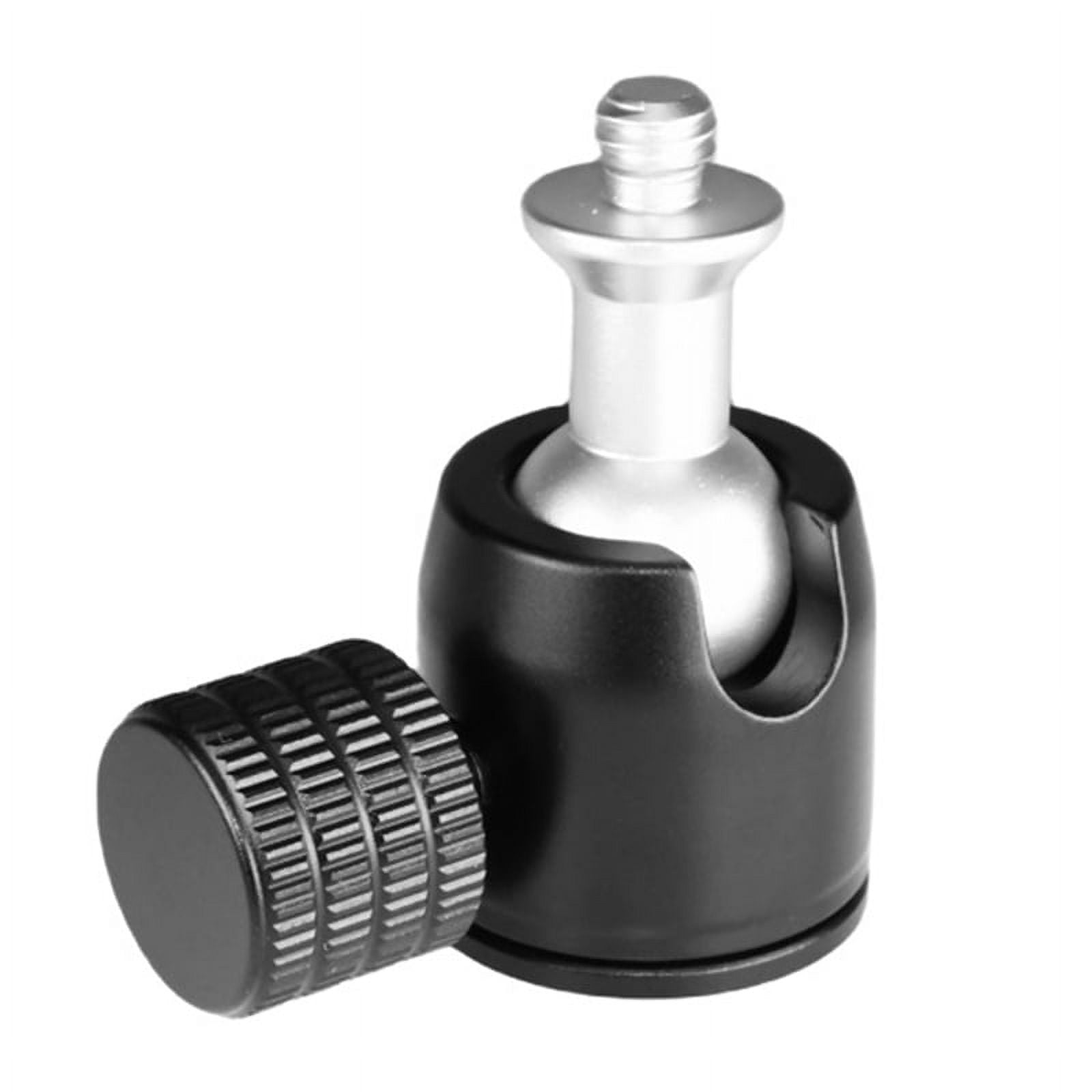 Universal Mini Tripod Ball 1/4-20 Base Adapter Degree for Interface ...