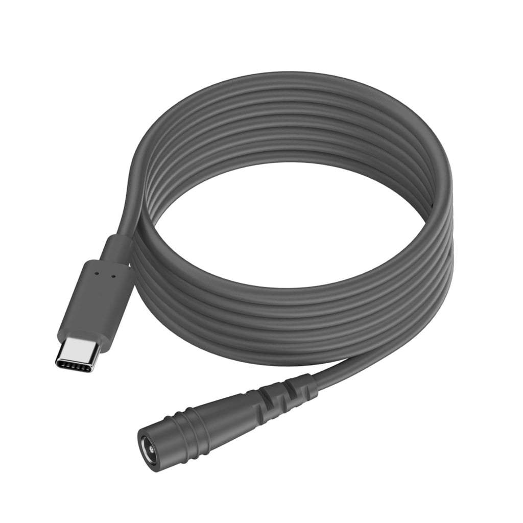 Universal Mini Type C Male To DC5521 Power Cable Durability PVC ...