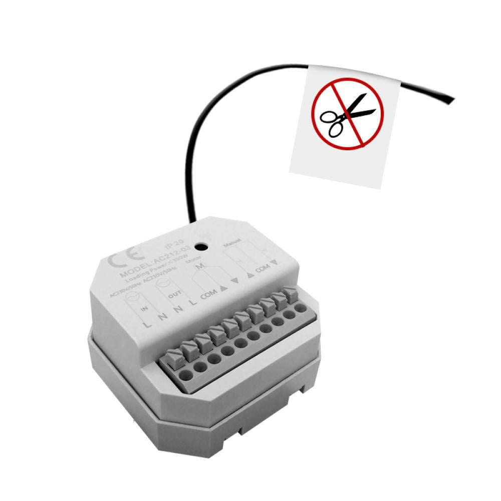 Universal Mini Wireless 433.92mhz RF Remote Control AC230V Receiver For ...