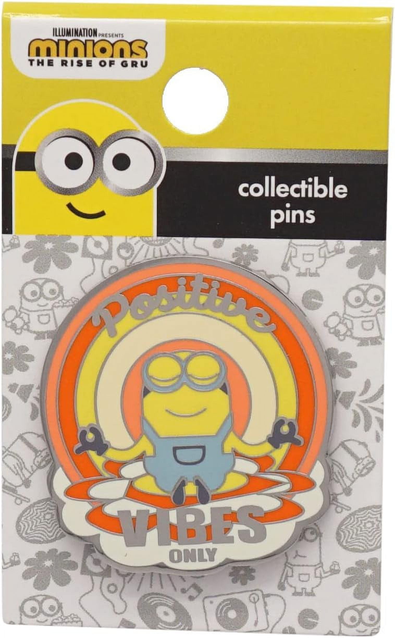 Universal Minions Positive BOB Enamel PIN - Walmart.com
