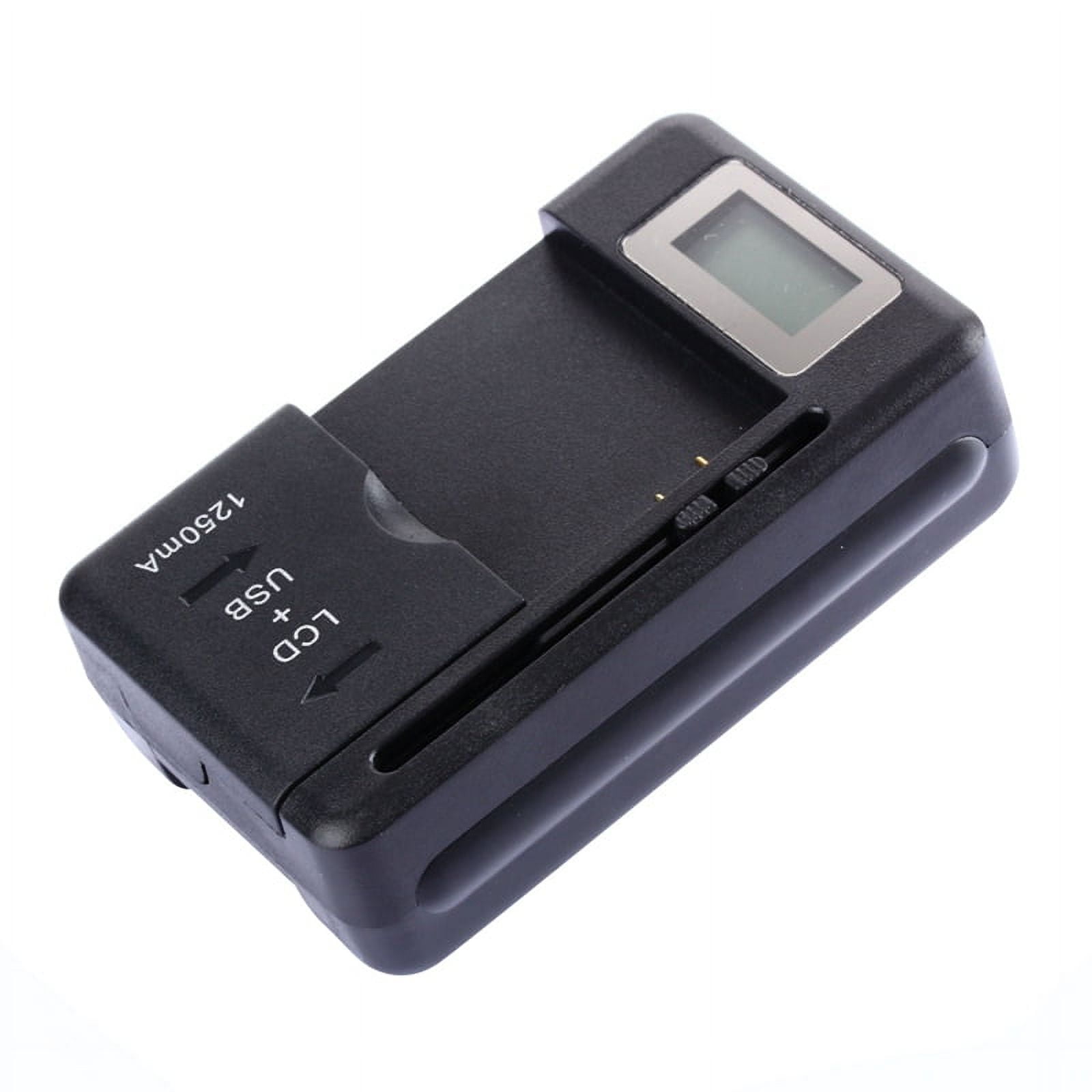Universal Mobile Battery Charger LCD Indicator Screen with USB-Port for ...