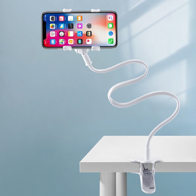 Universal Mobile Phone Gooseneck Stand Holder Flexible Bed Desk Table ...