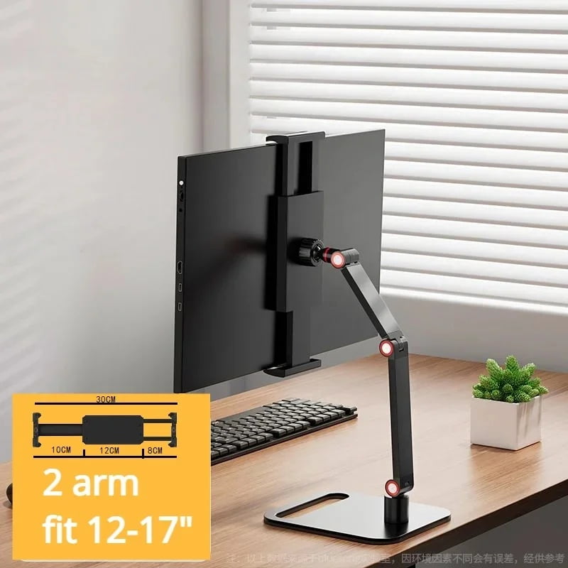 Universal Monitor Desk Holder Stand For 12-17.3Inch Expandable Display ...