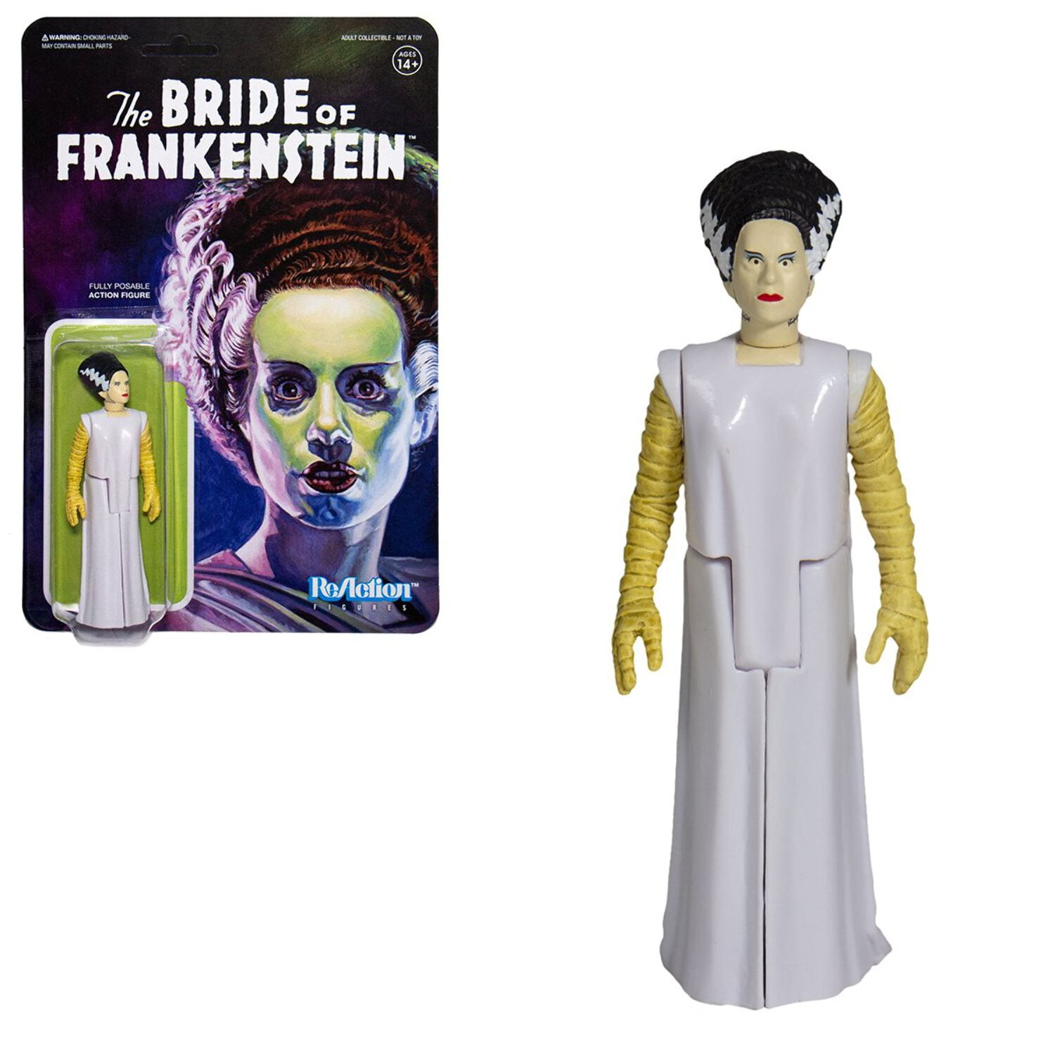 Universal Monsters Bride of Frankenstein ReAction Figure - Walmart.com