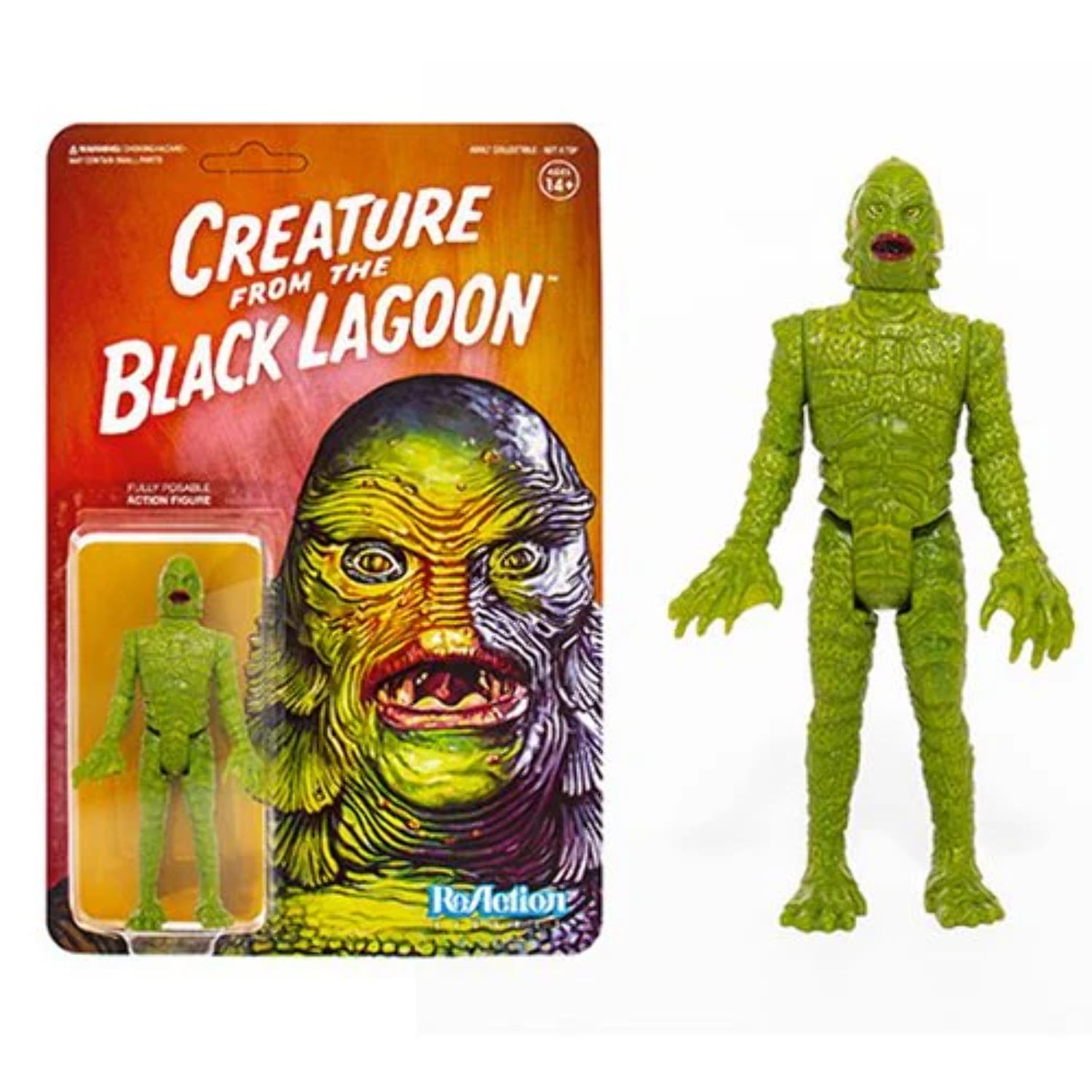 Universal Monsters Creature 3 3/4-inch ReAction Figure - Walmart.com