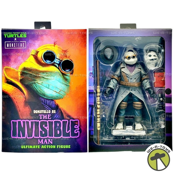 "TMNT Collectible - 7"" Universal Monsters Action Figure - Donatello as ...