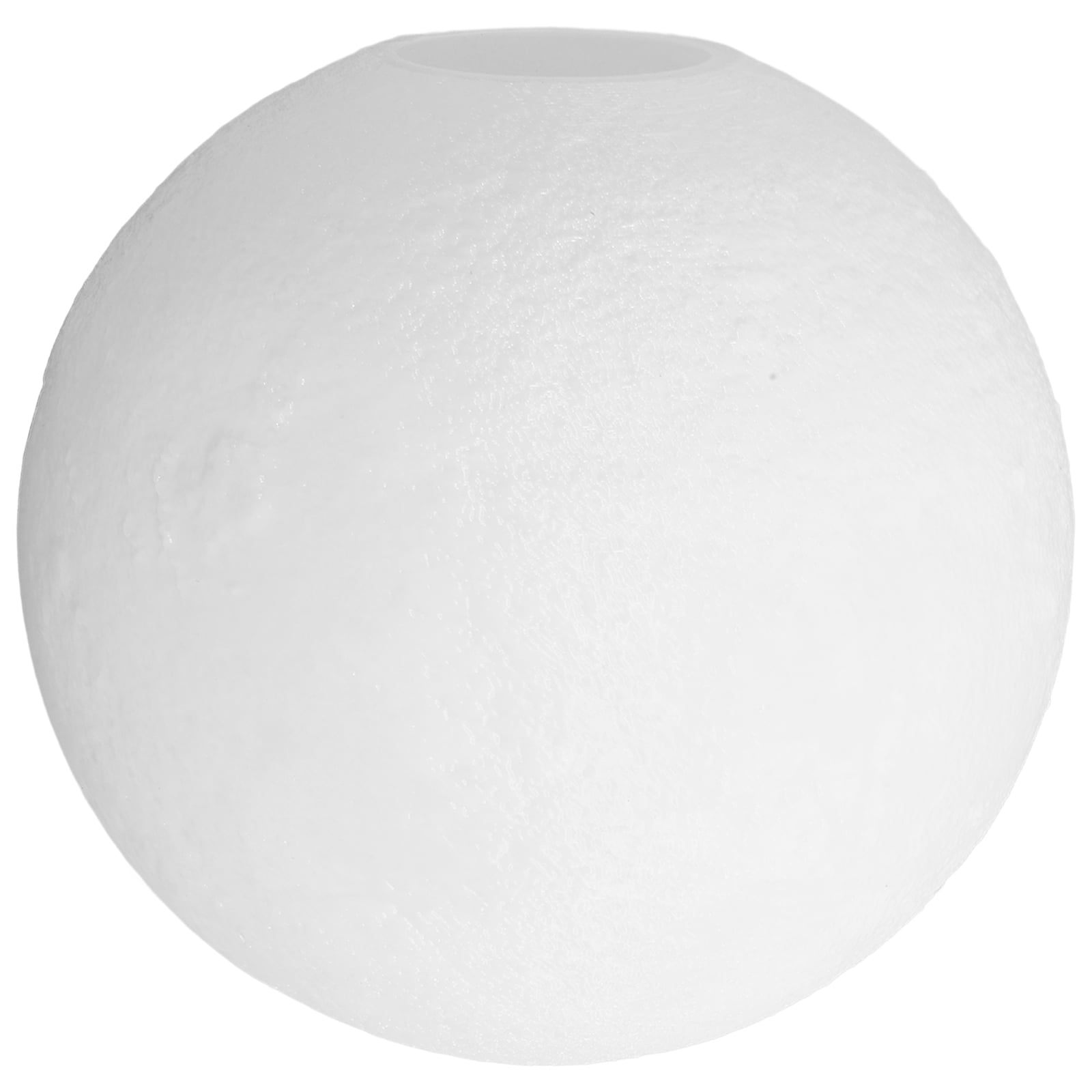 FONDOTIN White Plastic Globe Lamp Shade Decorative Pendant Light Cover ...