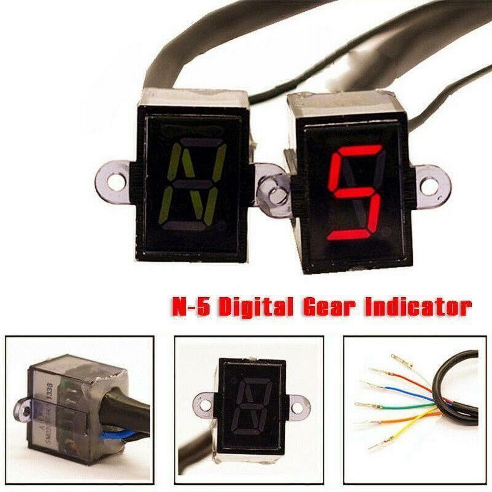 Universal Motor Digital Gear Indicator for Motorcycle Bike Display ...