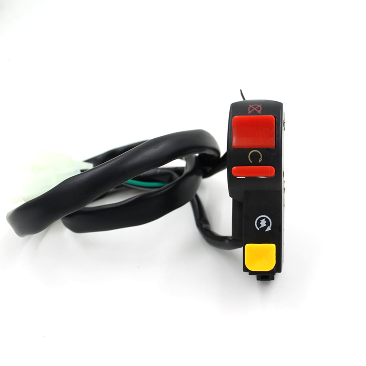 MOKKHNB Bike Switch Momentary Push Button Starter 1Set 2.8x1.6x0.9In ...