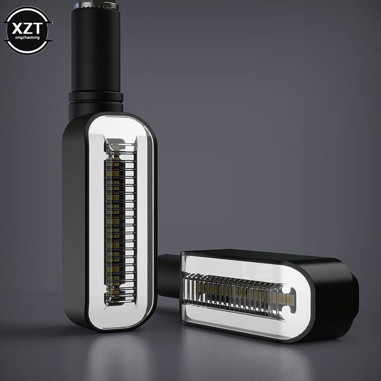 Universal Motorcycle 12V Daytime Running Lights Water Warning Lights ...