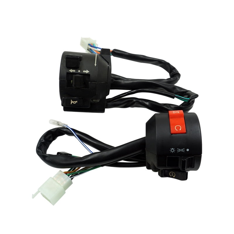 Universal Motorcycle 7/8 22mm Seat Switch Combination Switch Headlight ...