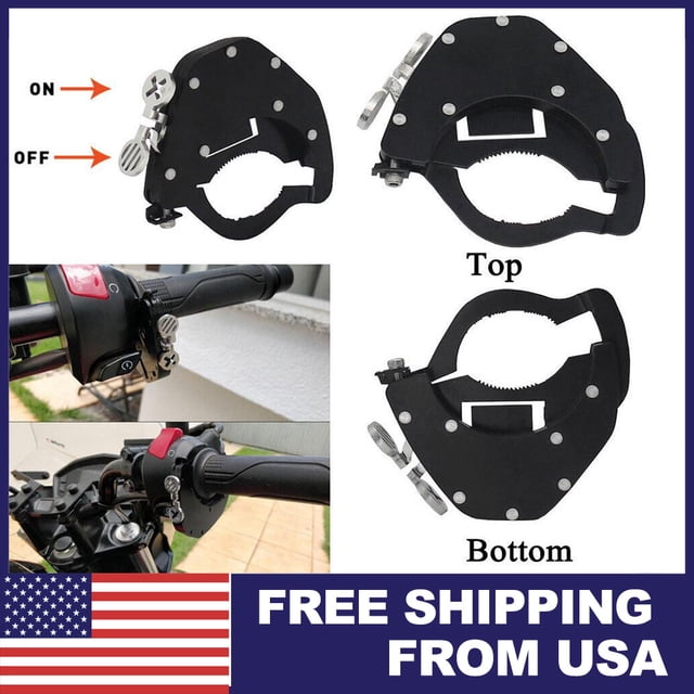 Universal Motorcycle Cruise Control Throttle Lock Assist Bottom Assist ...