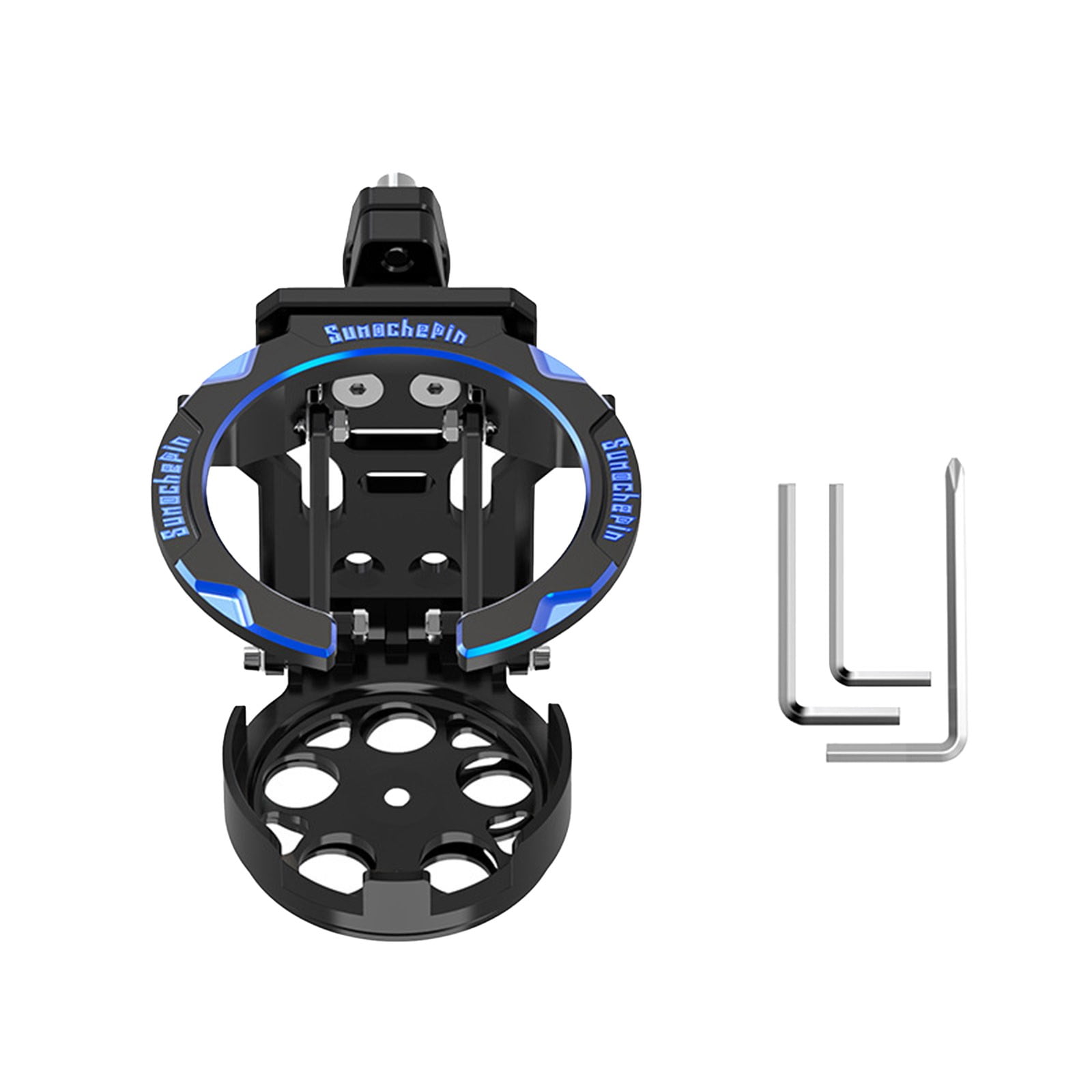 Universal Motorcycle Drink Holder - 360° Swivel Aluminum Cup Mount for ...