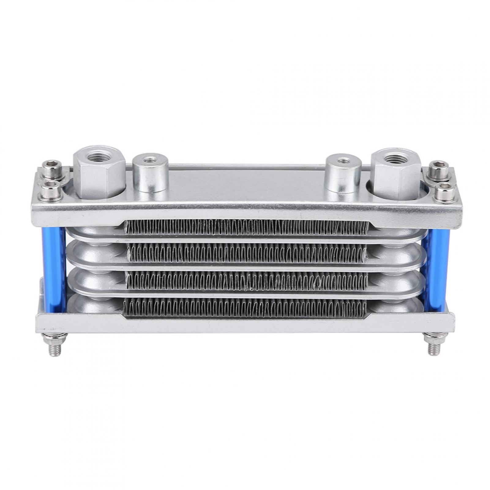 Universal Motorcycle Engine Oil Cooler Radiator for Motorbikes and Dirt ...
