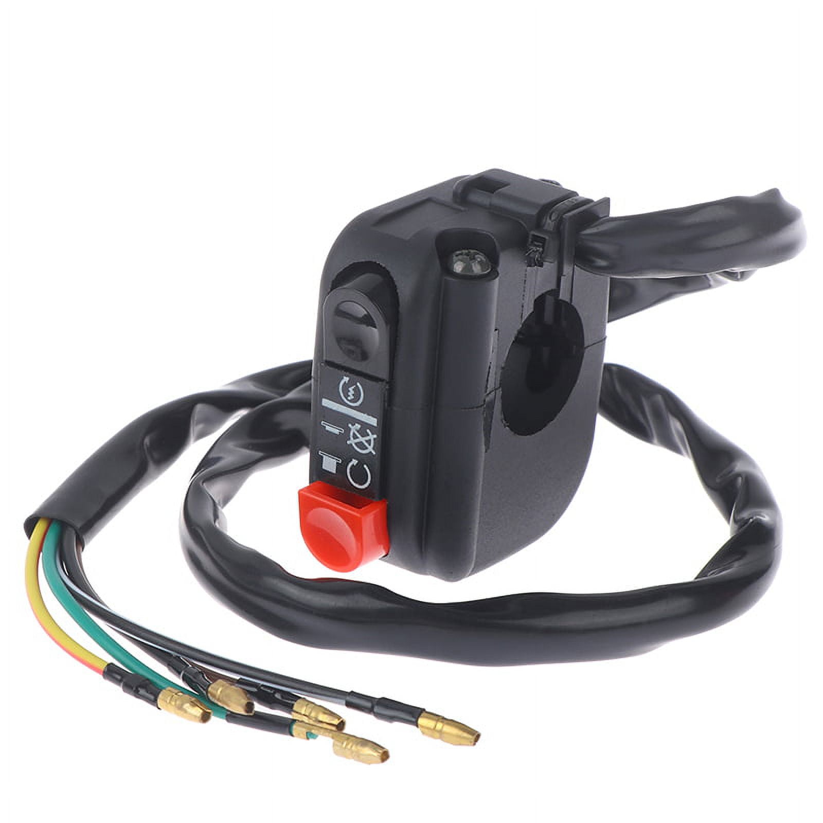 Universal Motorcycle Engine Start/Kill Switch On/Off Push Button ...
