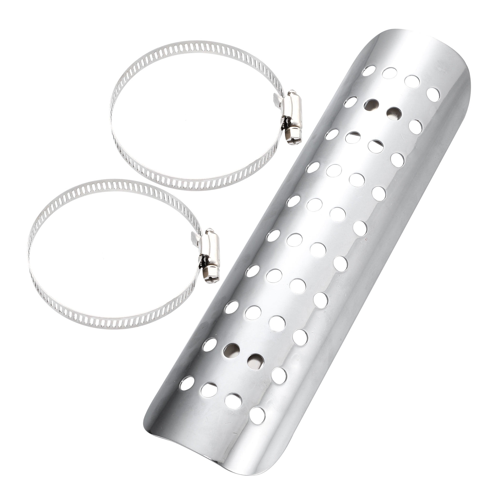 Universal Motorcycle Exhaust Heat Shield Muffler Guard for Harley with ...